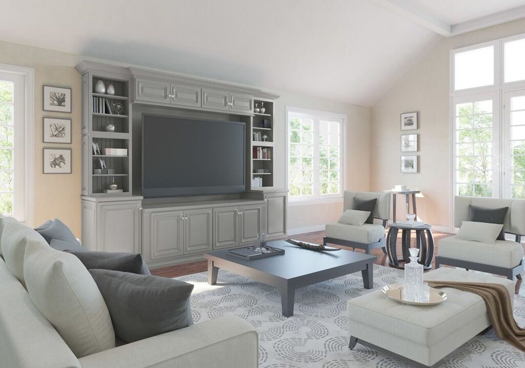 How To Select The Right Sized Area Rug For Your TV Room - The RTA Store